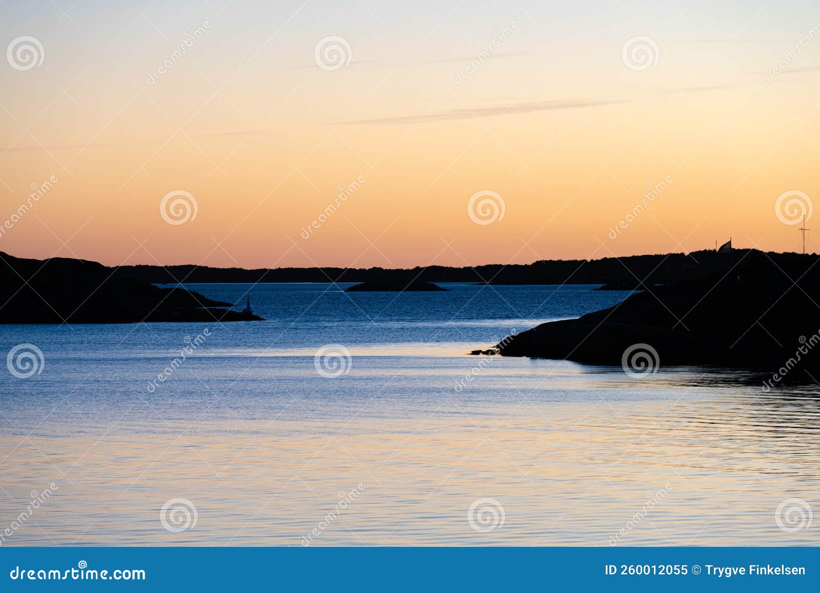 Rounded Cliffs by the Sea at Late Night.. Stock Image - Image of ...