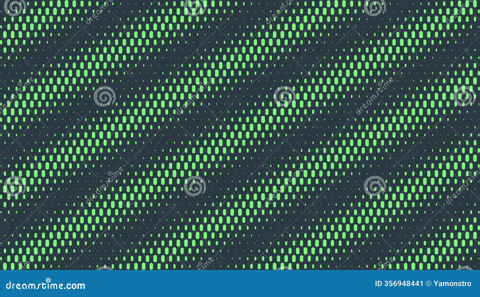 Rounded Dashes Halftone Pattern Vector Tilted Lines Vivid Turquoise ...