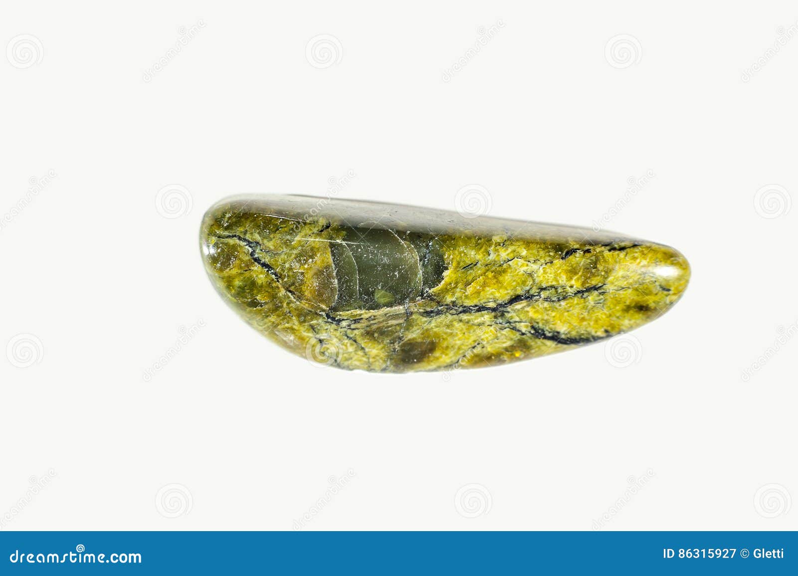 Rounded green jasper stone stock image. Image of crystal - 86315927