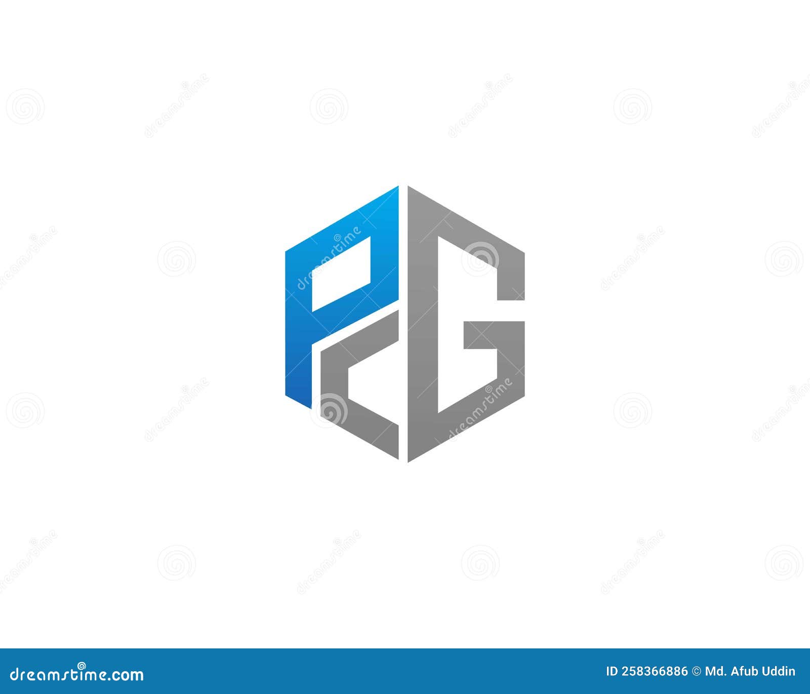 PCG Letter Creative Logo Design Template. Stock Vector - Illustration ...