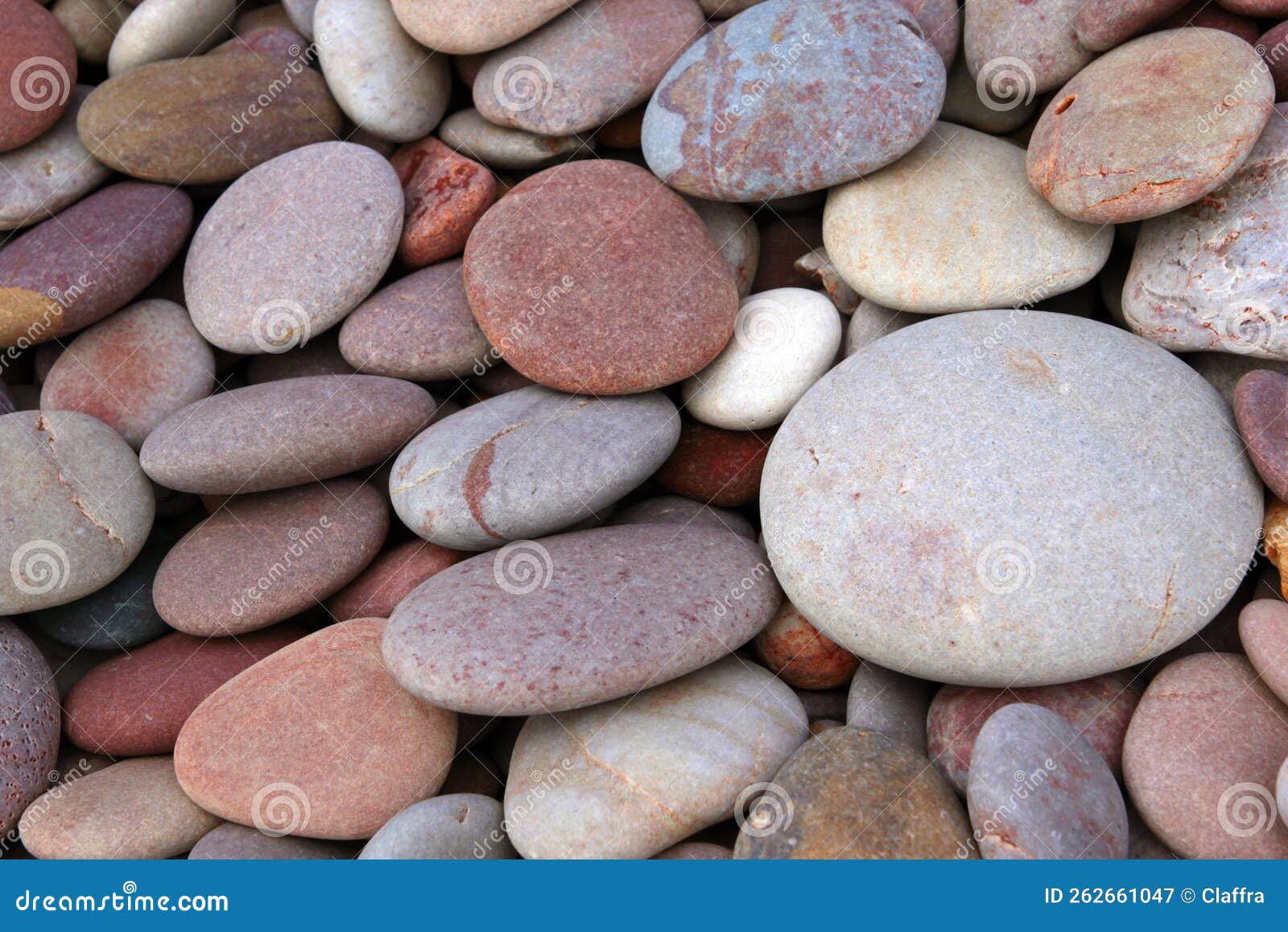 Rounded Pebbles at the Beach Stock Image - Image of abstract ...