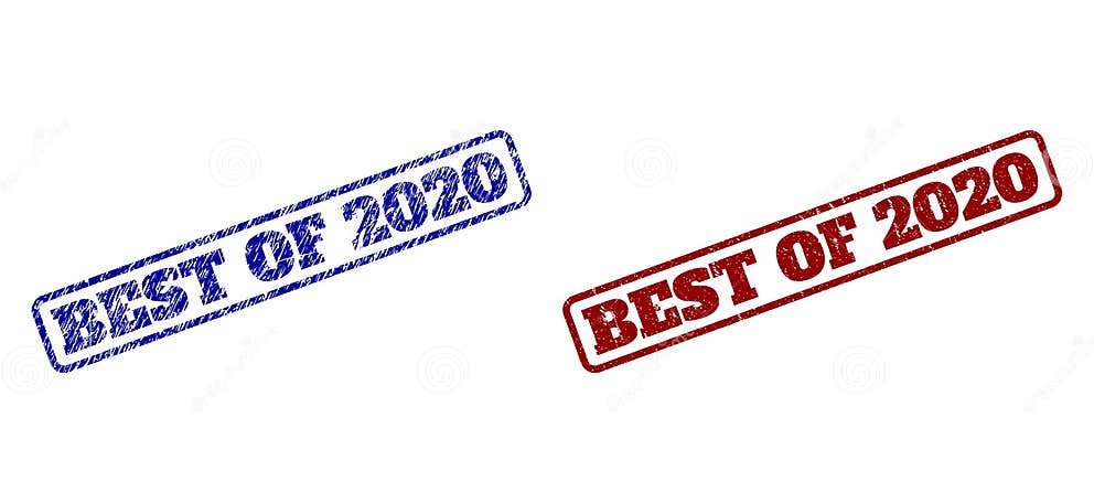BEST of 2020 Blue and Red Rounded Rectangle Watermarks with Corroded ...