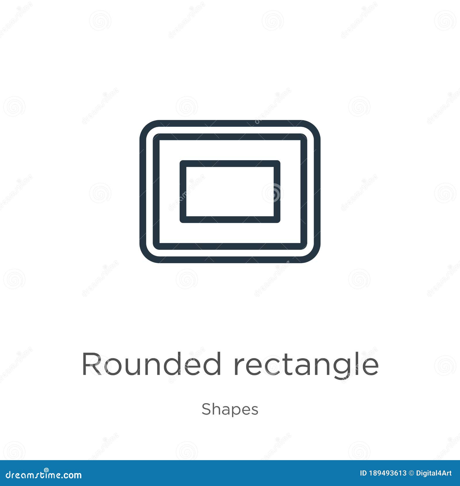 Rounded Rectangle Outline