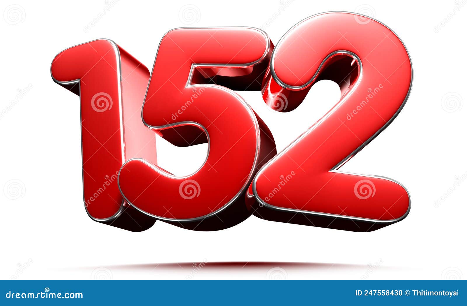 Number 152. stock illustration. Illustration of income - 247558430