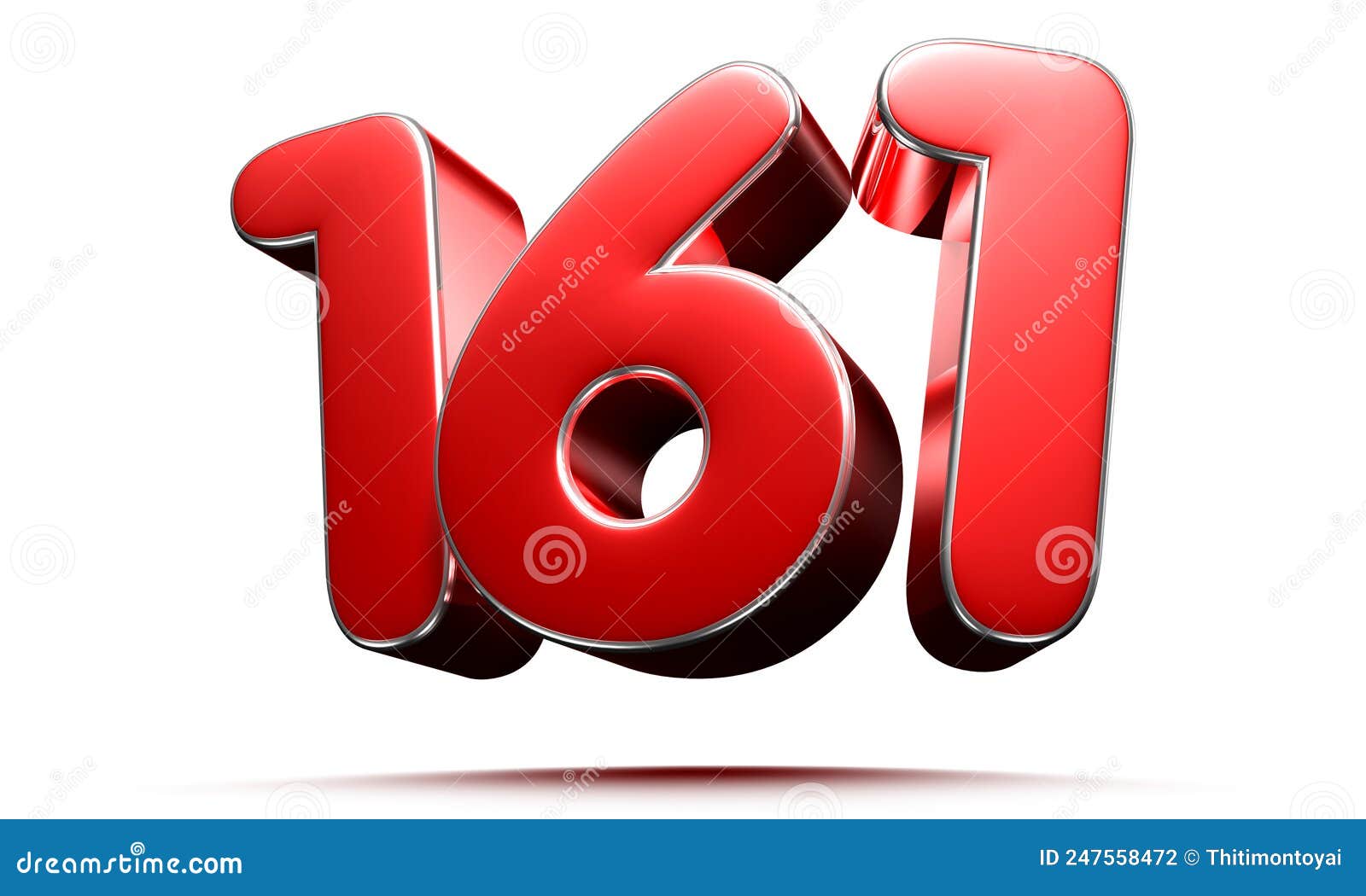 Number 161 stock illustration. Illustration of number - 247558472