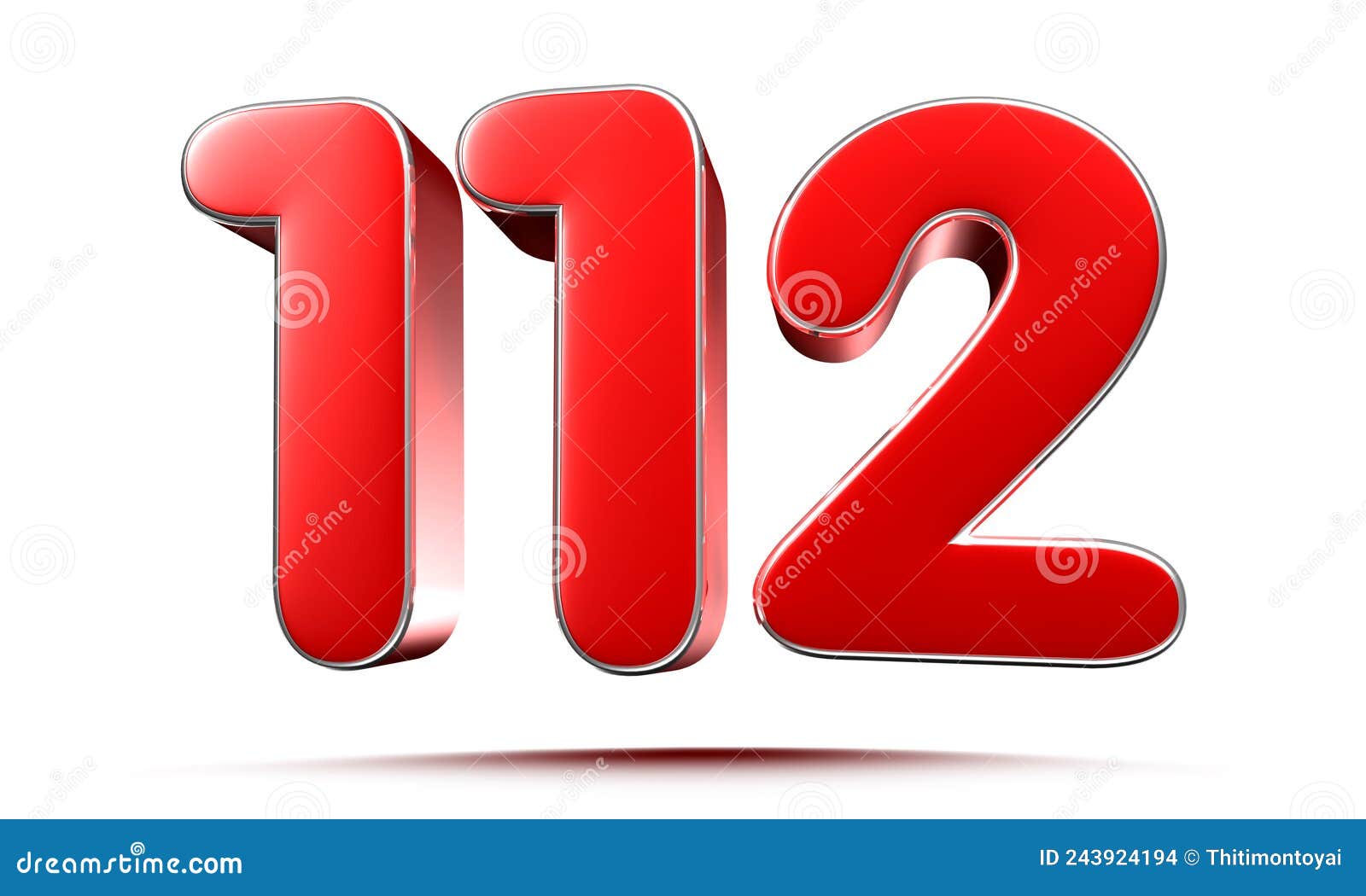 Number 112. stock illustration. Illustration of lettering - 243924194