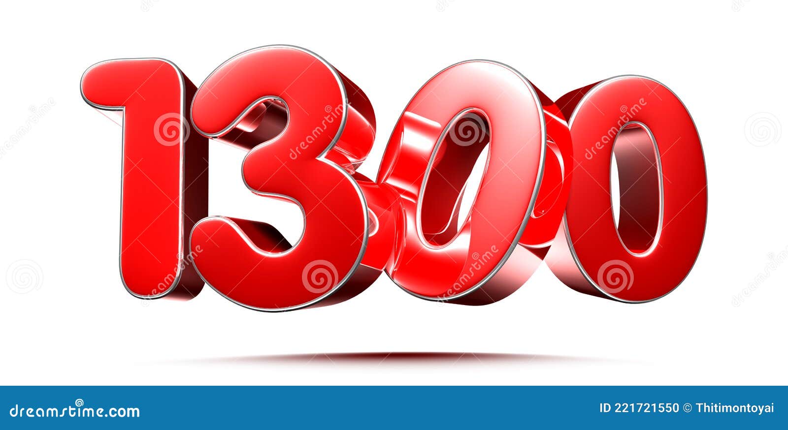 Rounded red numbers 1300. stock illustration. Illustration of marketing ...