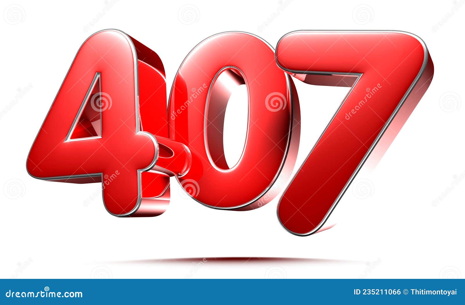 Number 407. stock illustration. Illustration of banking - 235211066