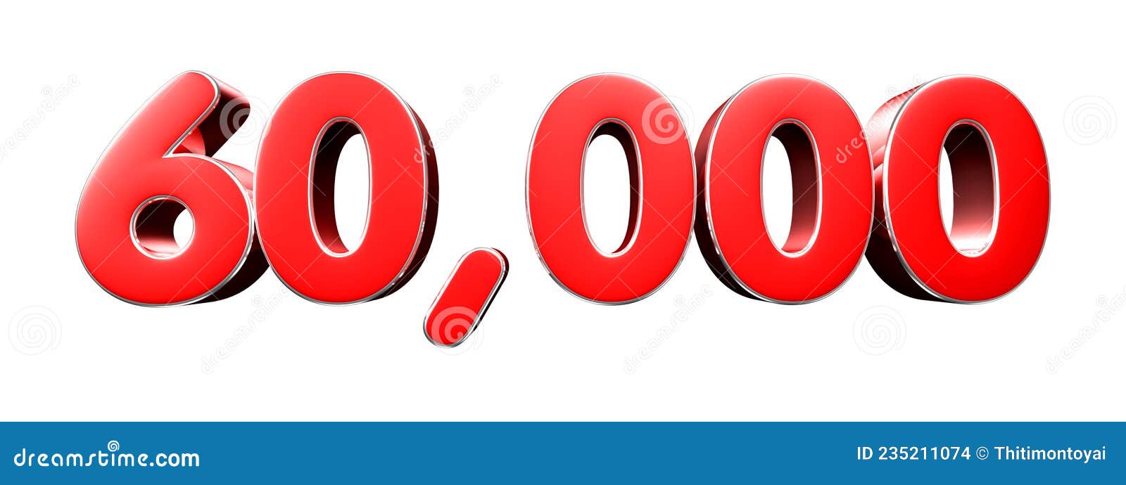 Number 60000. stock illustration. Illustration of income - 235211074