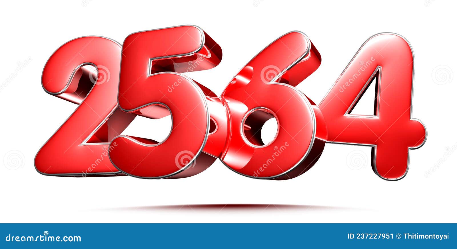 Number 2564. stock illustration. Illustration of distance - 237227951