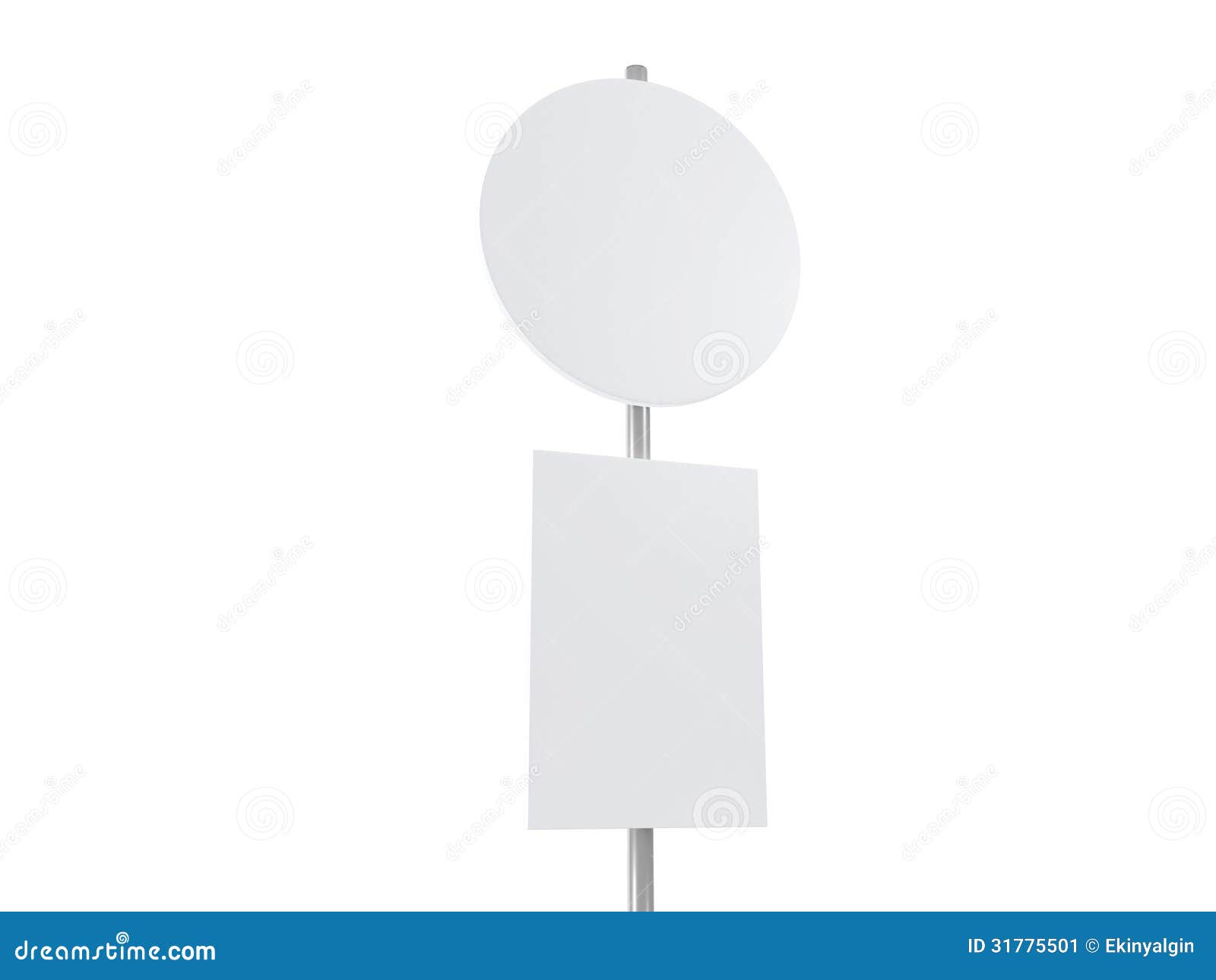 Rounded Road Sign stock illustration. Illustration of background - 31775501