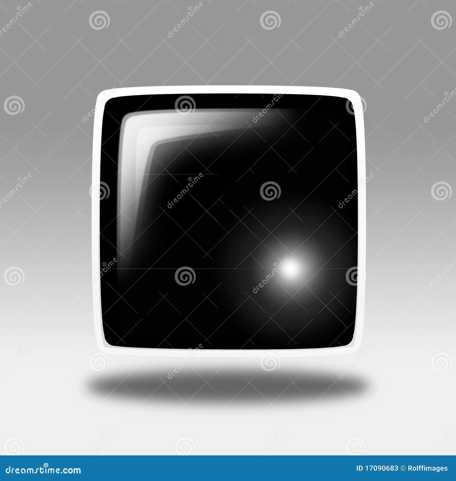 Rounded Square Illustration Stock Illustration - Illustration of vector ...