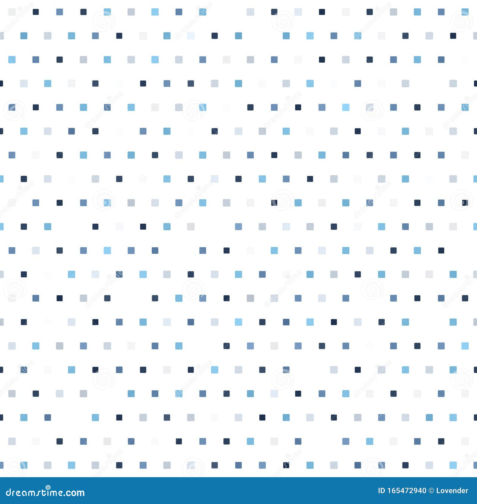 Rounded Square Pattern. Seamless Vector Background Stock Vector ...