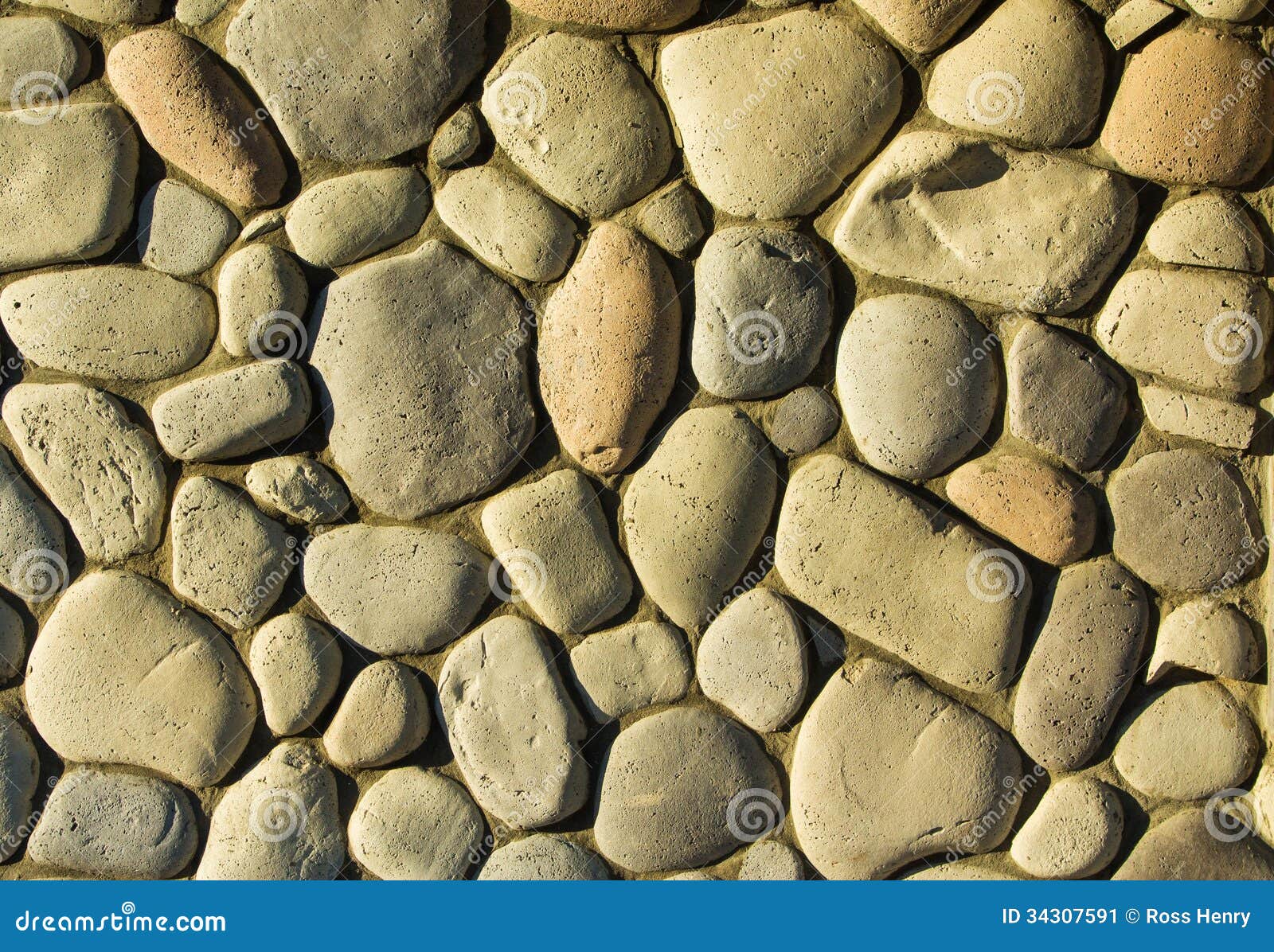 Rounded Stone Texture stock image. Image of wall, shapes - 34307591