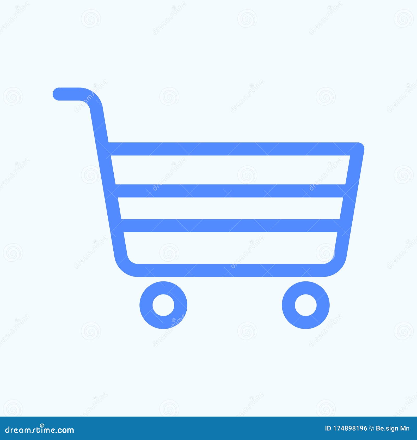 Shopping Cart Icon for the E-commerce Website Design Template. Stock ...