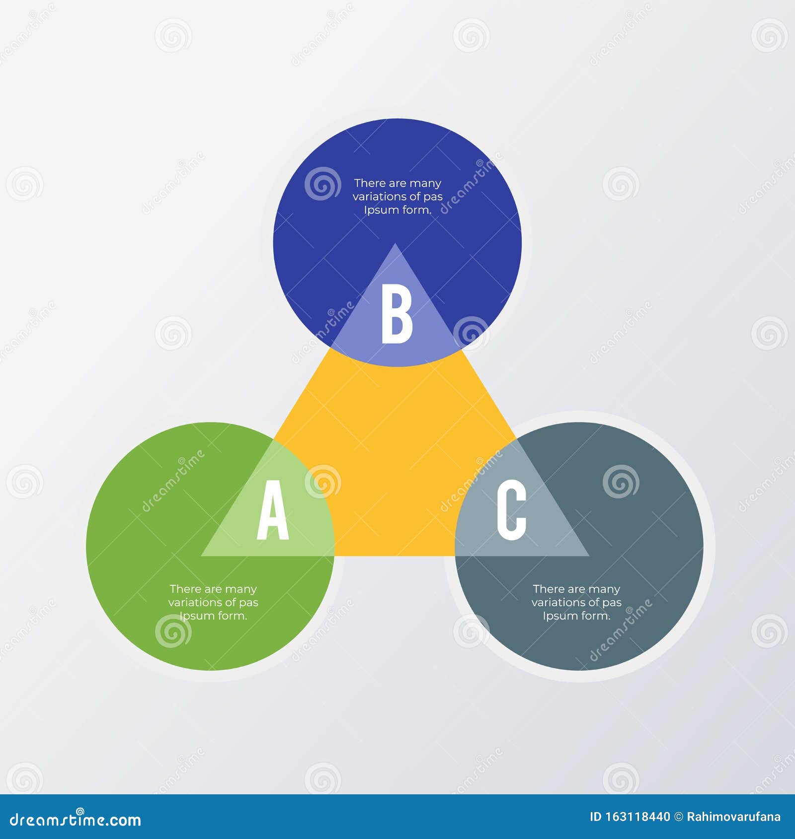 Rounded Triangle Template