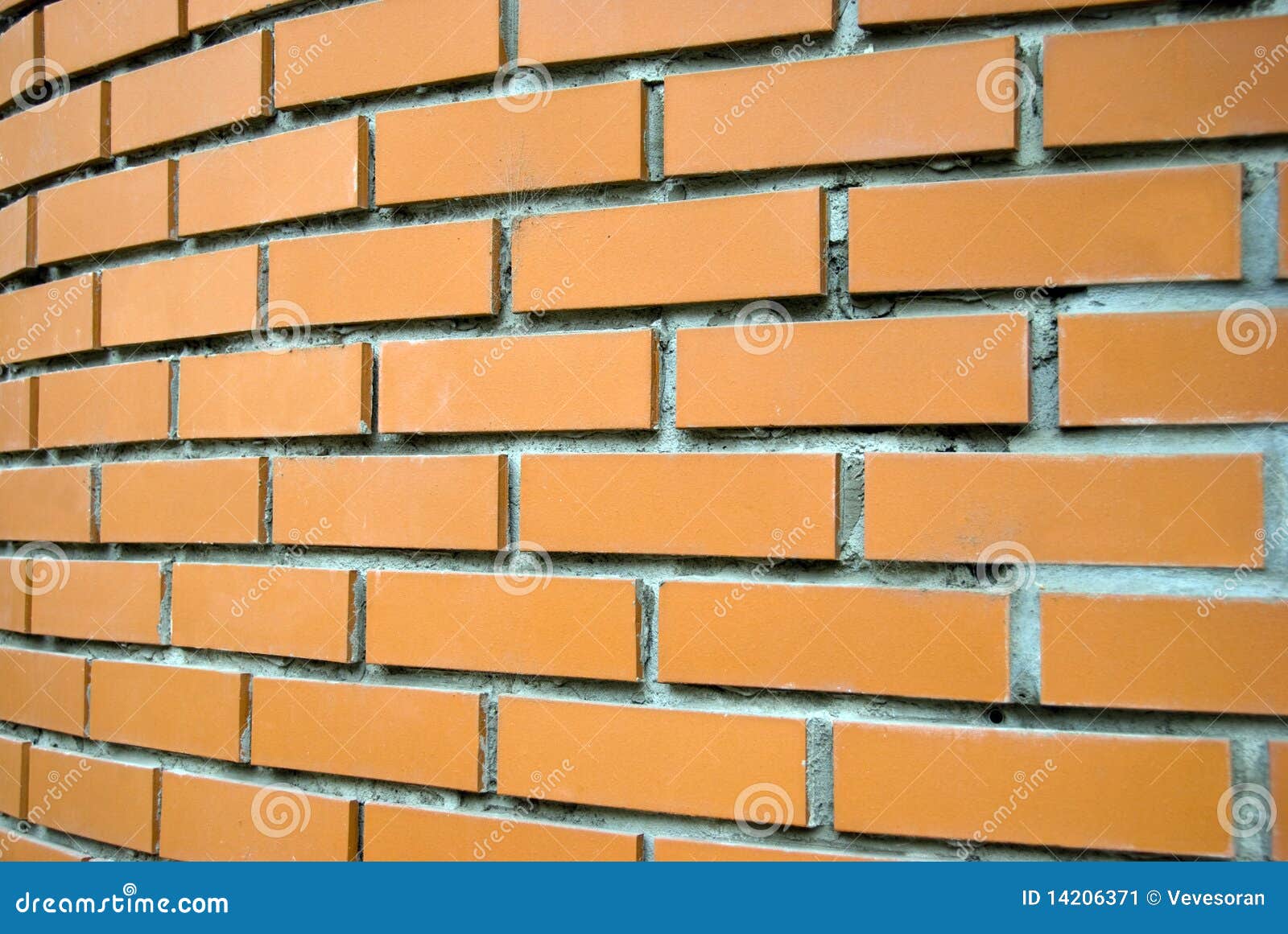 Rounded wall stock image. Image of blocks, brick, pieces - 14206371