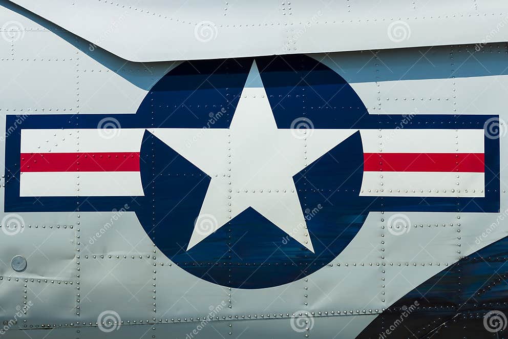 Roundel of the US Air Force Stock Photo - Image of army, american: 41446742