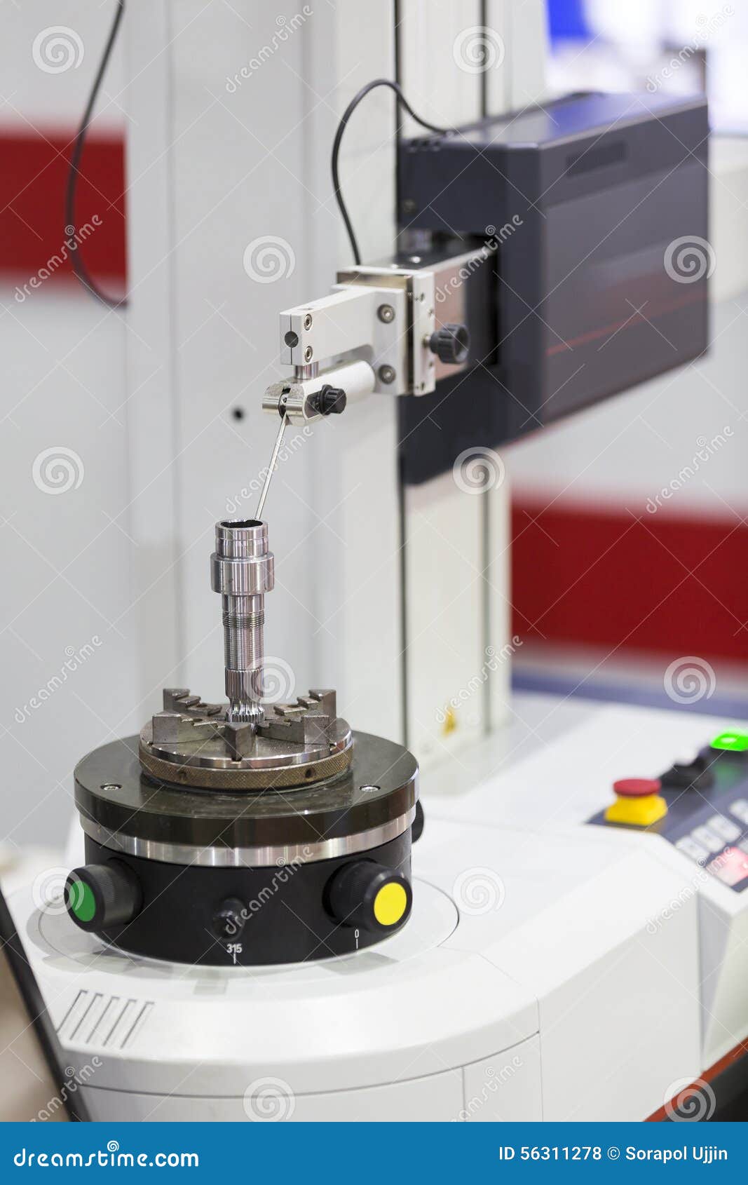 Roundness tester machine editorial stock photo. Image of equipment ...