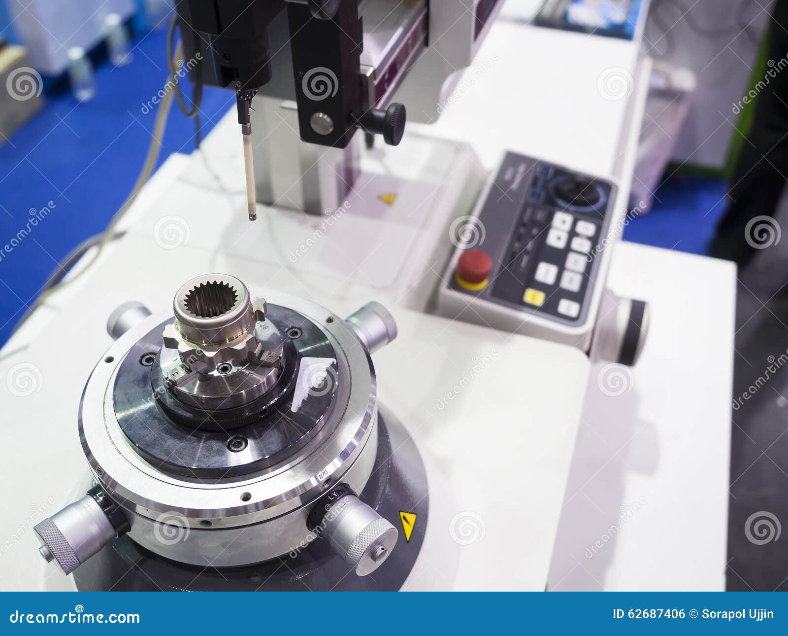 Roundness tester machine stock photo. Image of inspecting - 62687406