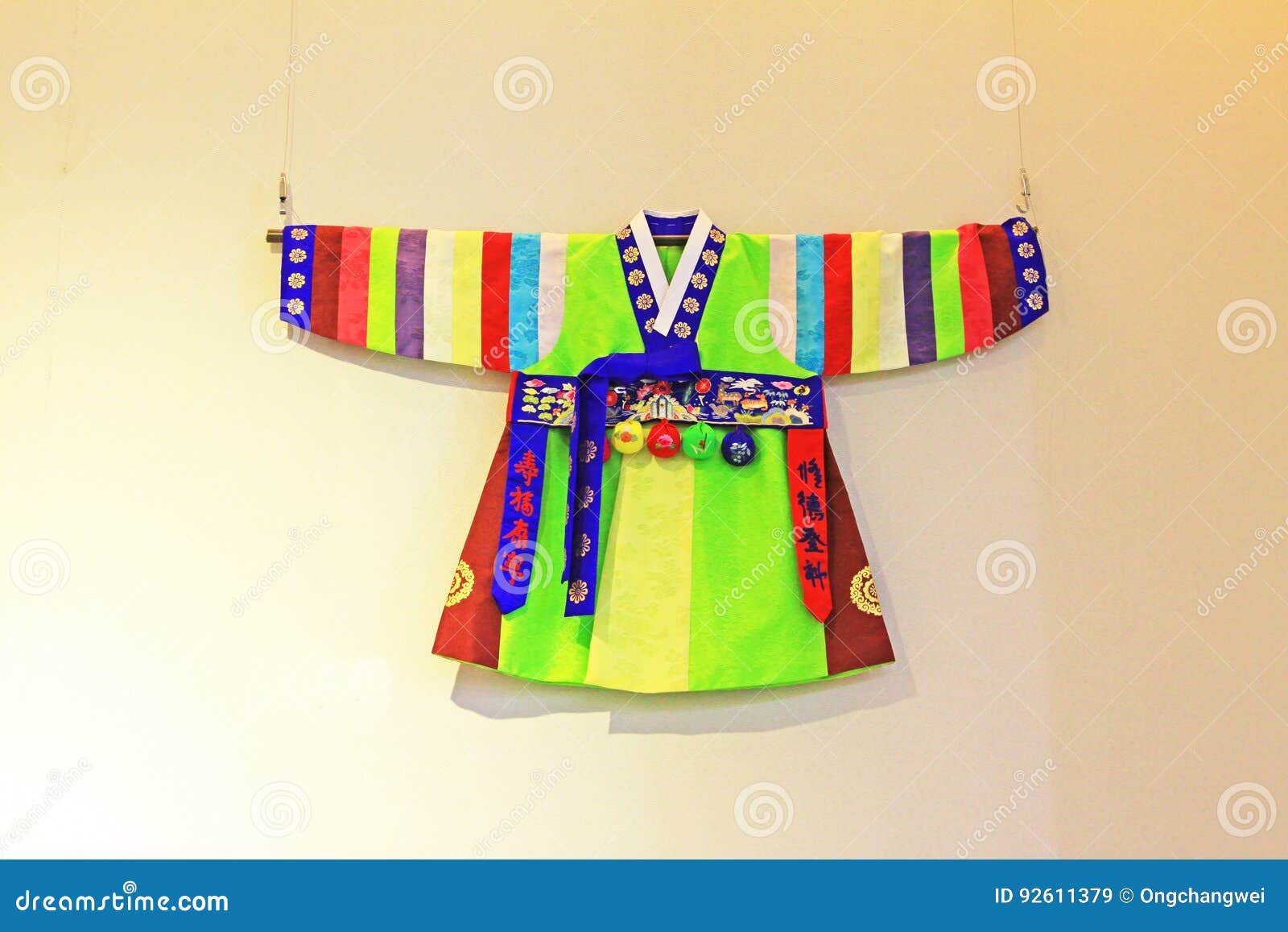 Roupa Tradicional De Coreia Hanbok Imagem de Stock Editorial - Imagem ...