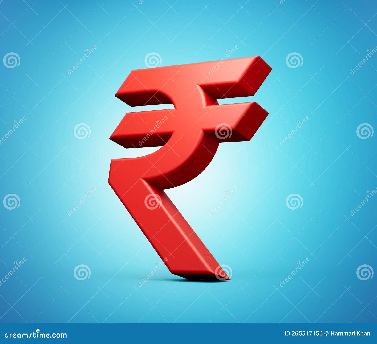 Roupie Devise Symbole 3d Argent En Signe 3d Illustration Illustration ...