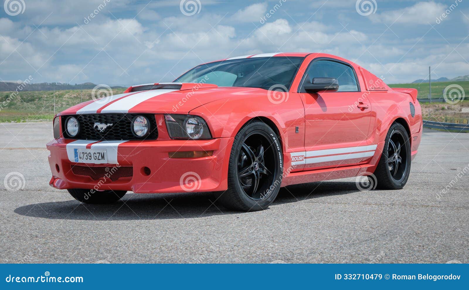 Roush Mustang Ford editorial stock image. Image of generation - 332710479