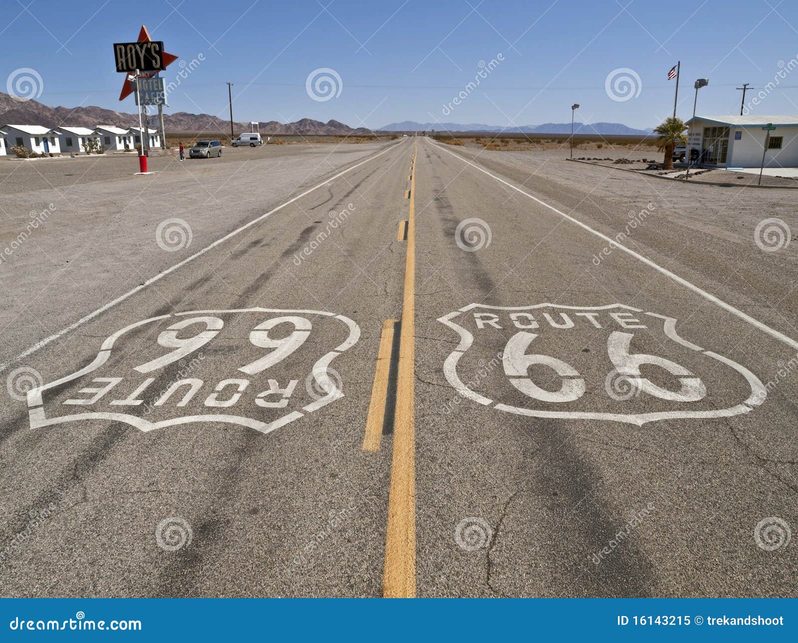 Route 66 at Roys editorial image. Image of classic, vintage - 16143215