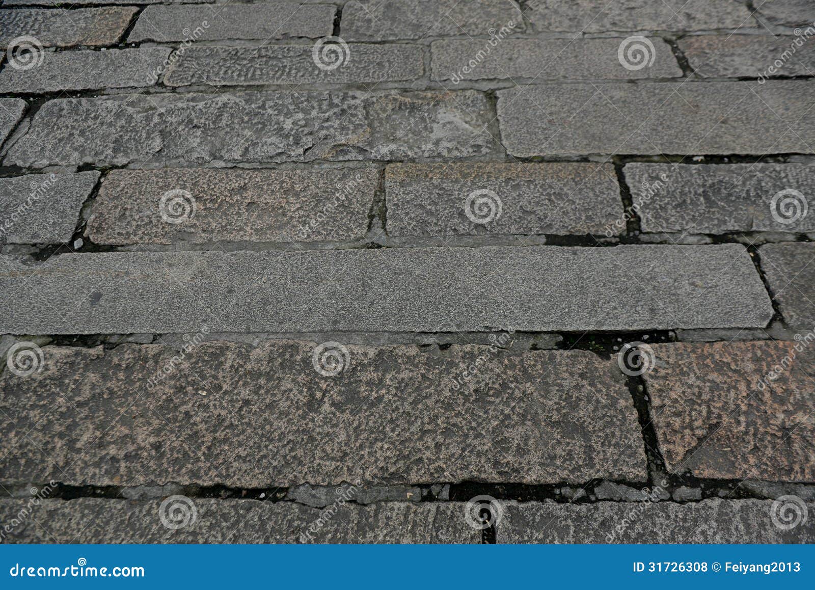 Route en pierre photo stock. Image du chang, pierre, gris - 31726308