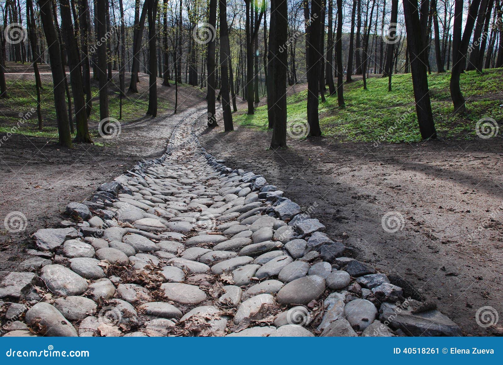 Route en pierre image stock. Image du roche, itinéraire - 40518261