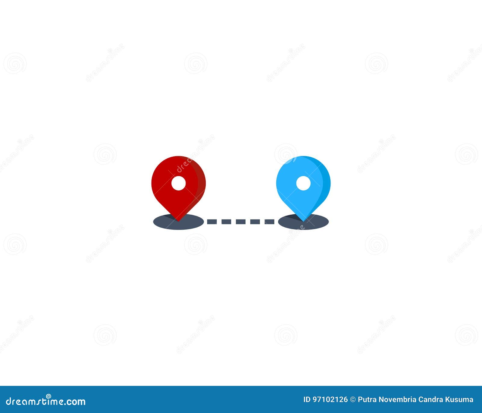 Route Icon Logo Design Element Stock Vector - Illustration of drive ...