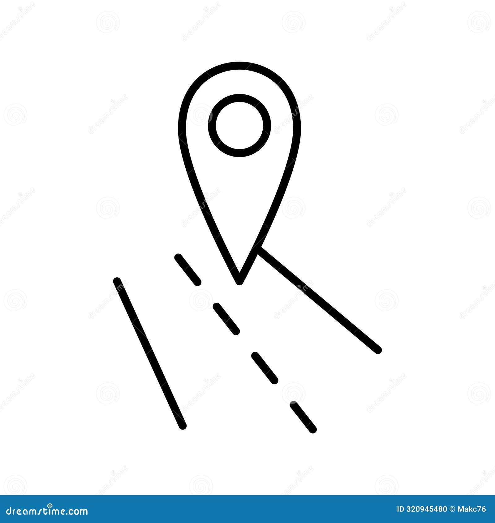 Route Icon. Transport Logistic Stock Vector - Illustration of city ...