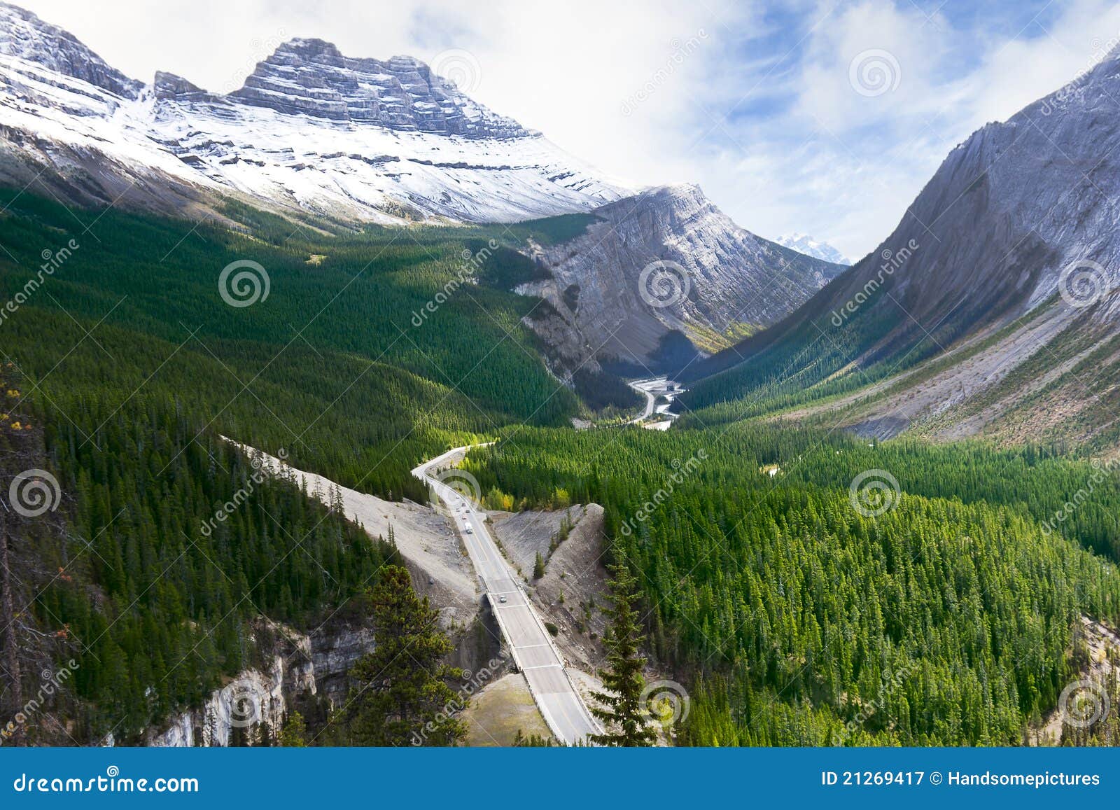 Route Par Les Rocheuses - La Route Express Canadiennes D'Icefields ...
