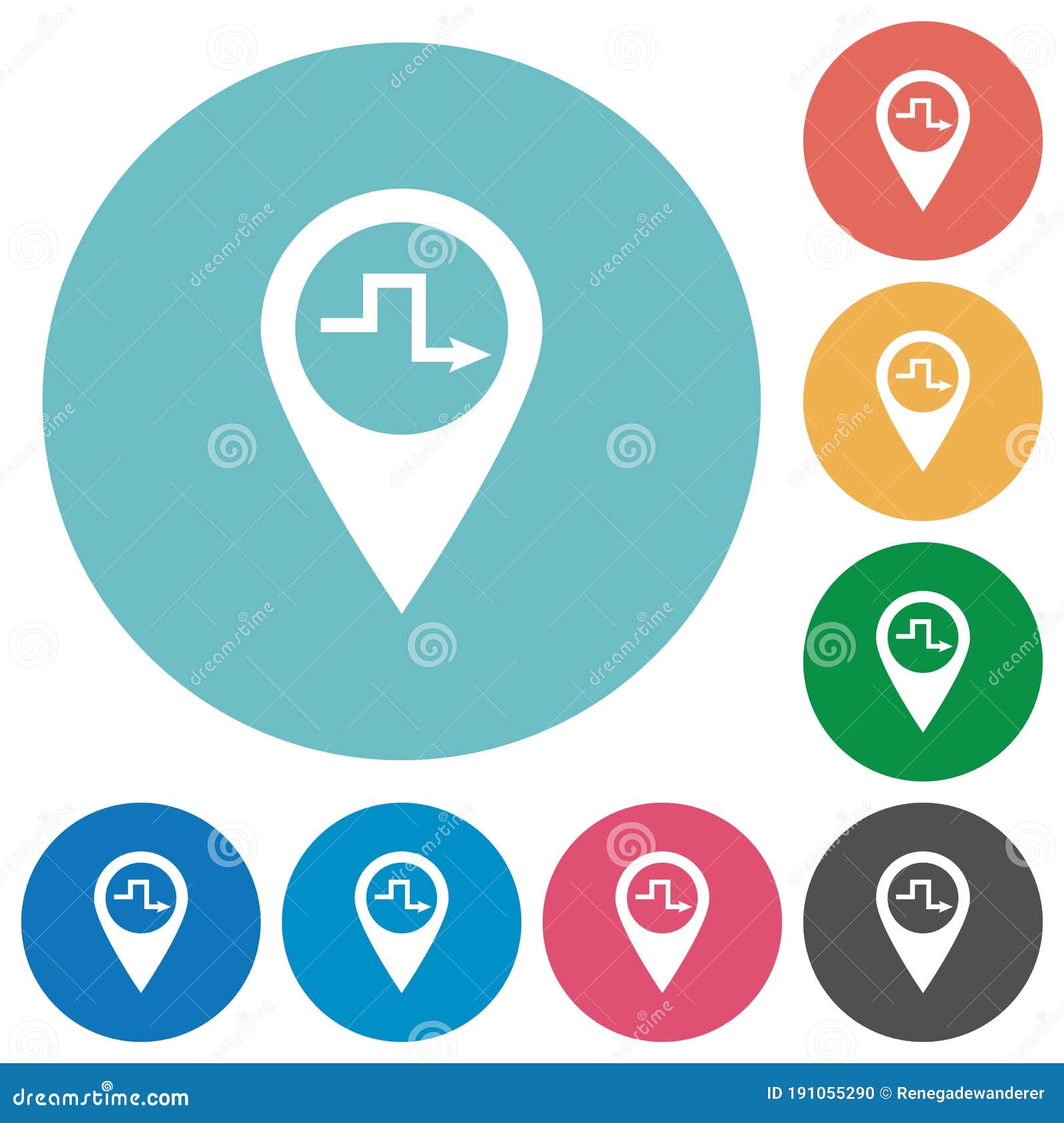 Route Planning Stock Illustrations – 3,687 Route Planning Stock ...