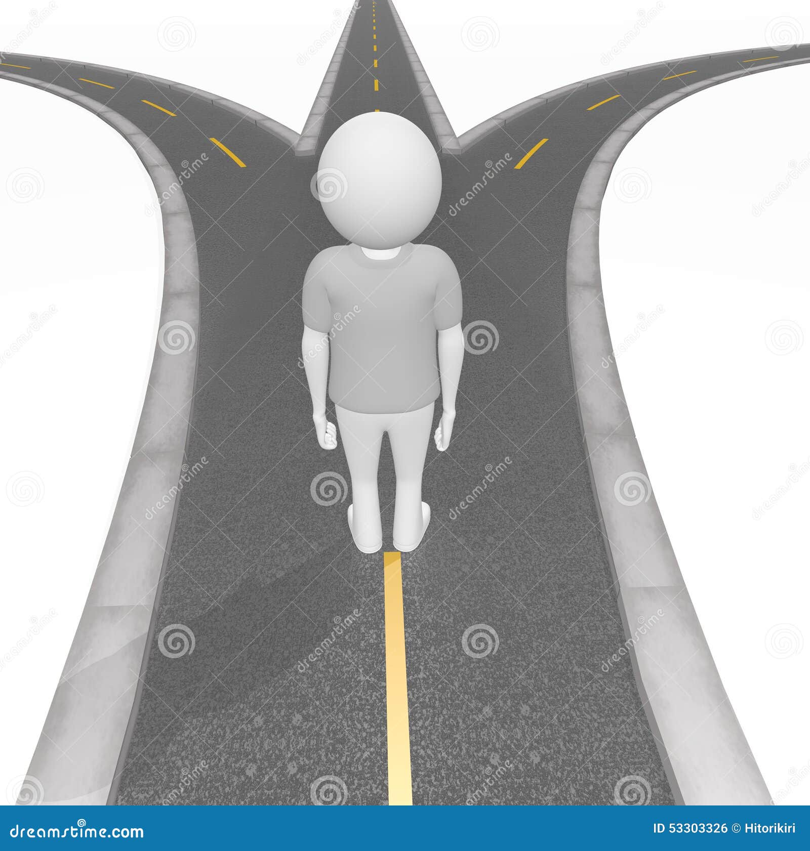 Route selection stock illustration. Illustration of asking - 53303326