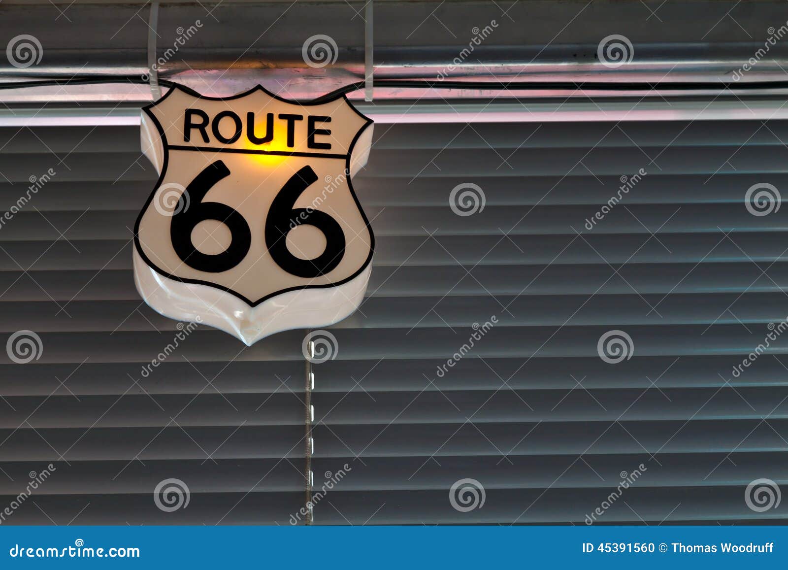 Route 66 Sign in Diner Albuquerque, NM Editorial Image - Image of route ...