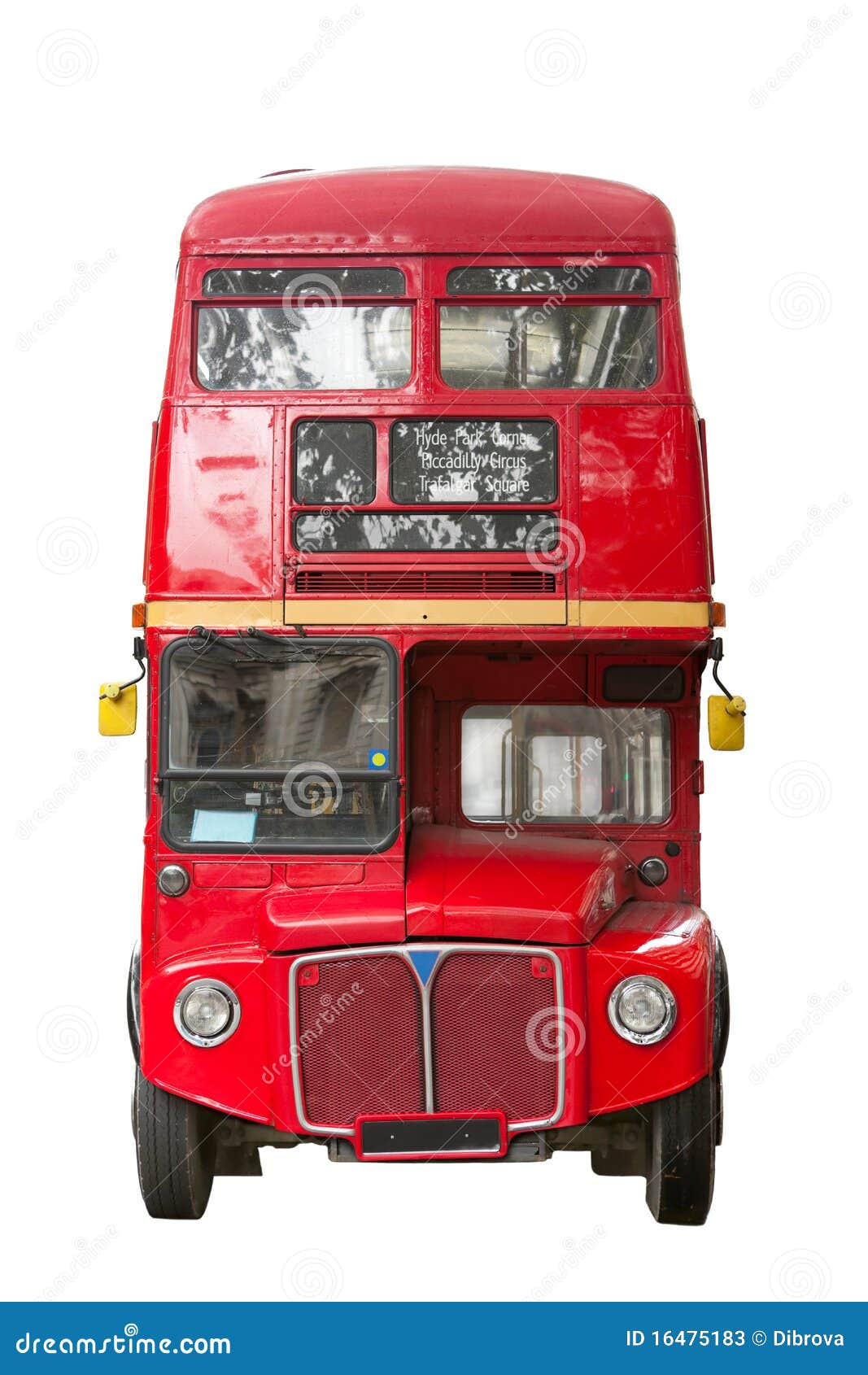 Routemaster stock image. Image of isolated, double, deck - 16475183