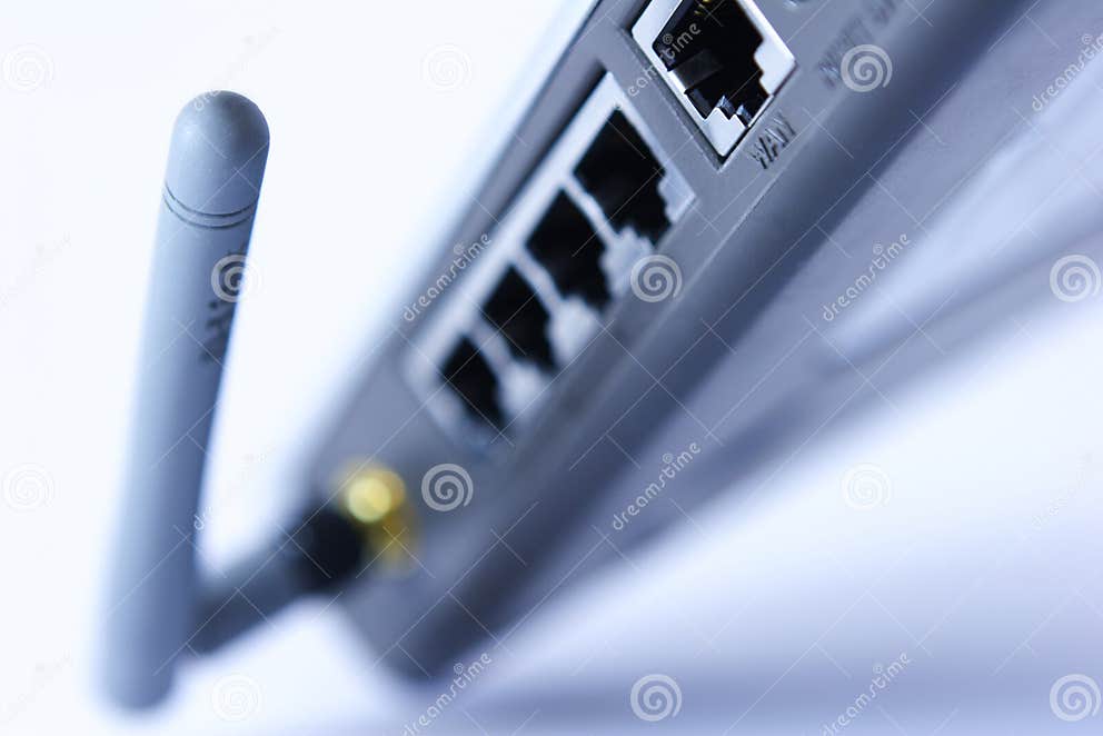 Router stock photo. Image of internet, electronics, violet - 376330