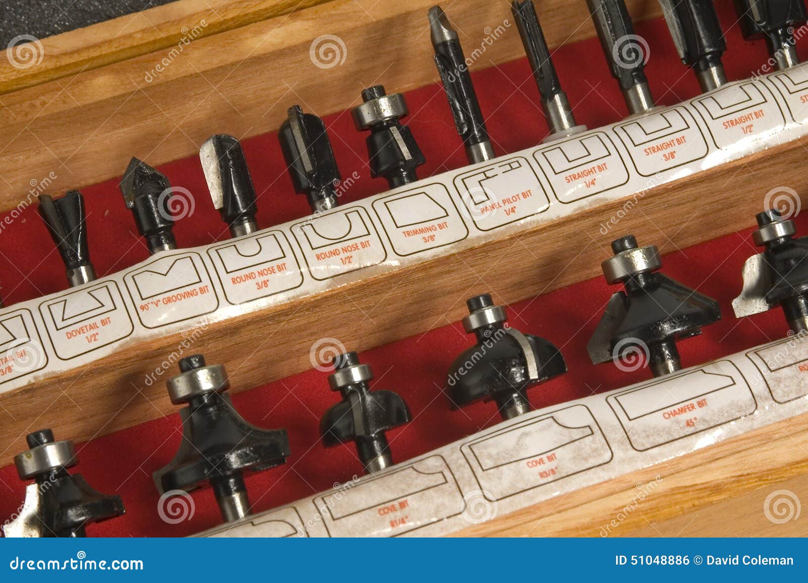 Router bits stock photo. Image of piano, metal, shaping - 51048886