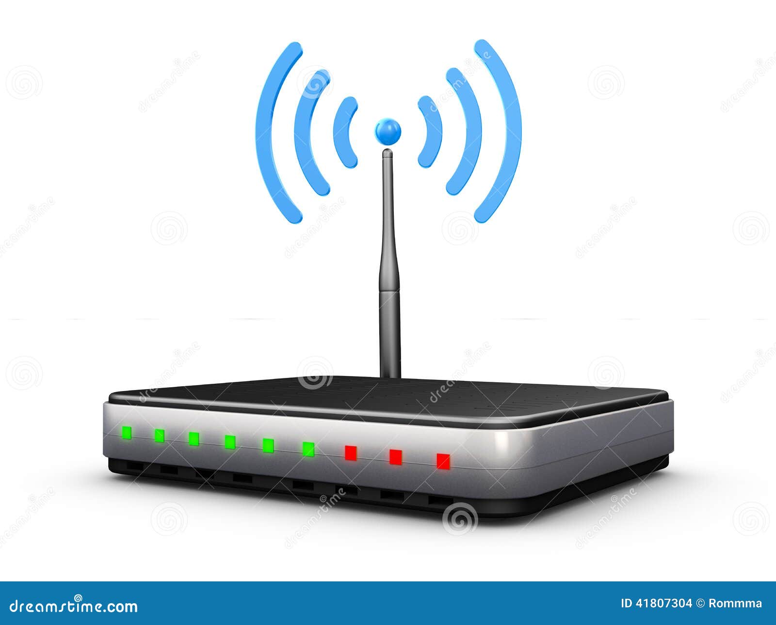 Router de Wifi stock de ilustración. Ilustración de broadband - 41807304