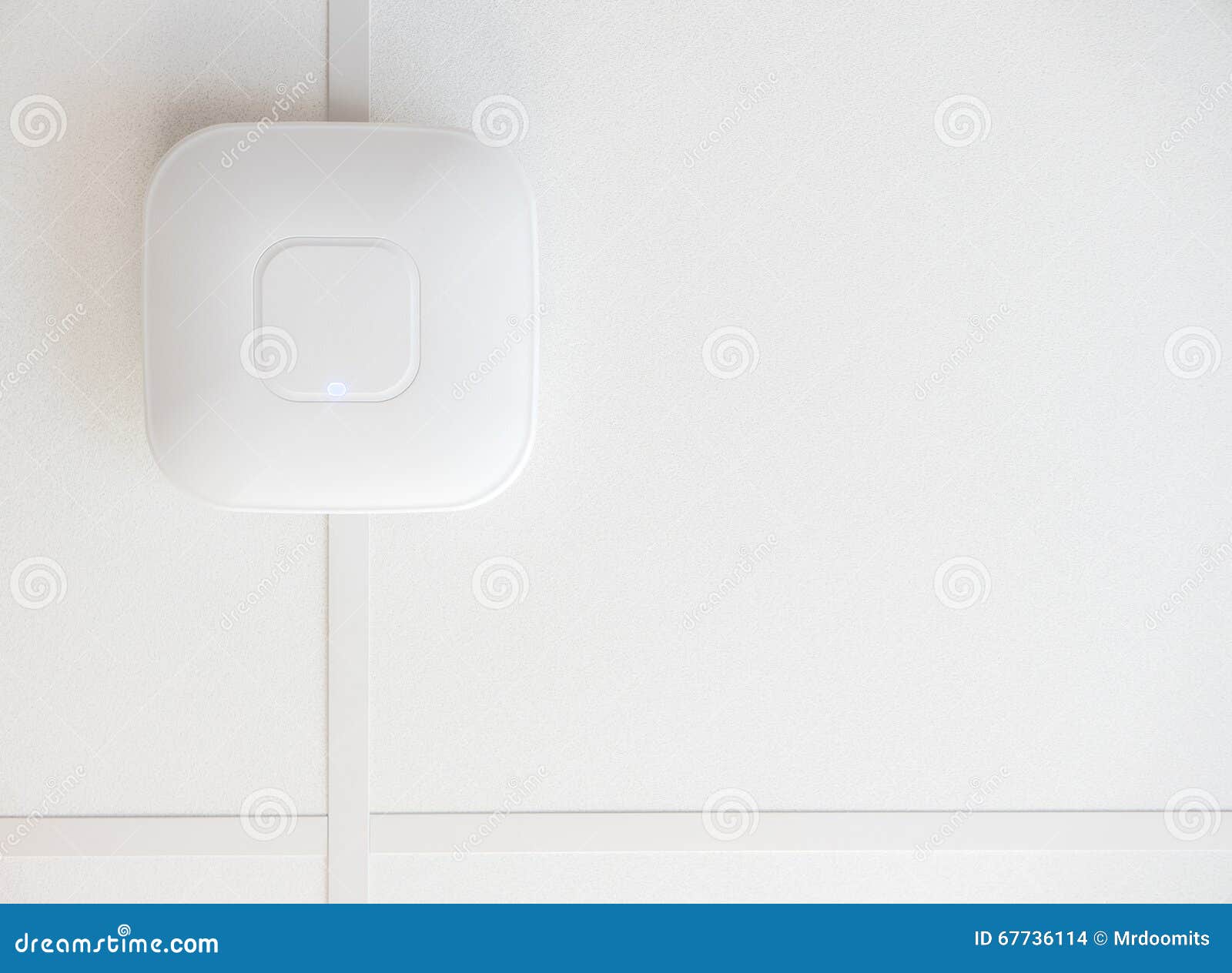 Router de Wifi del techo foto de archivo. Imagen de puerta - 67736114