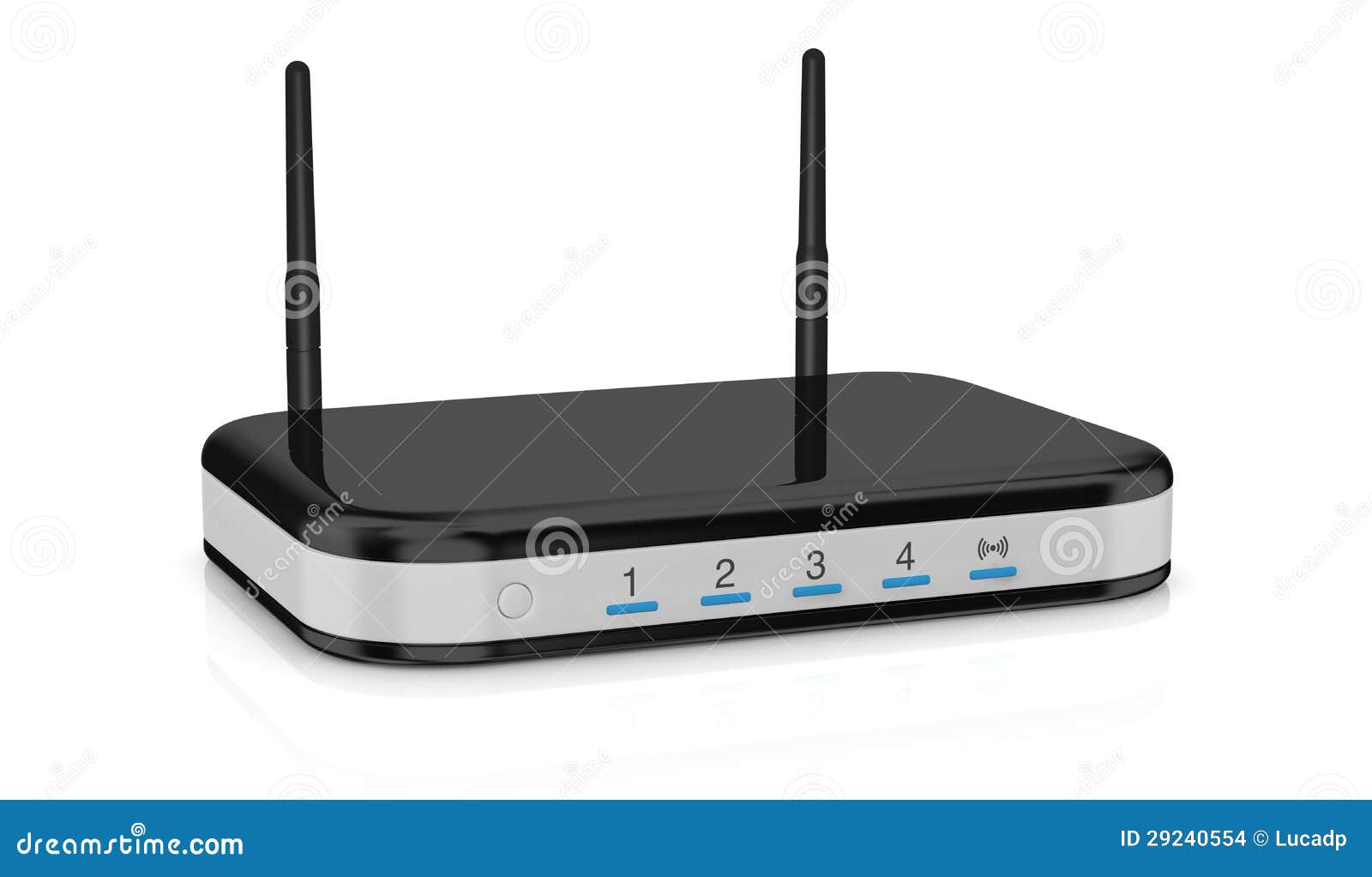 Router del modem illustrazione di stock. Illustrazione di spina - 29240554