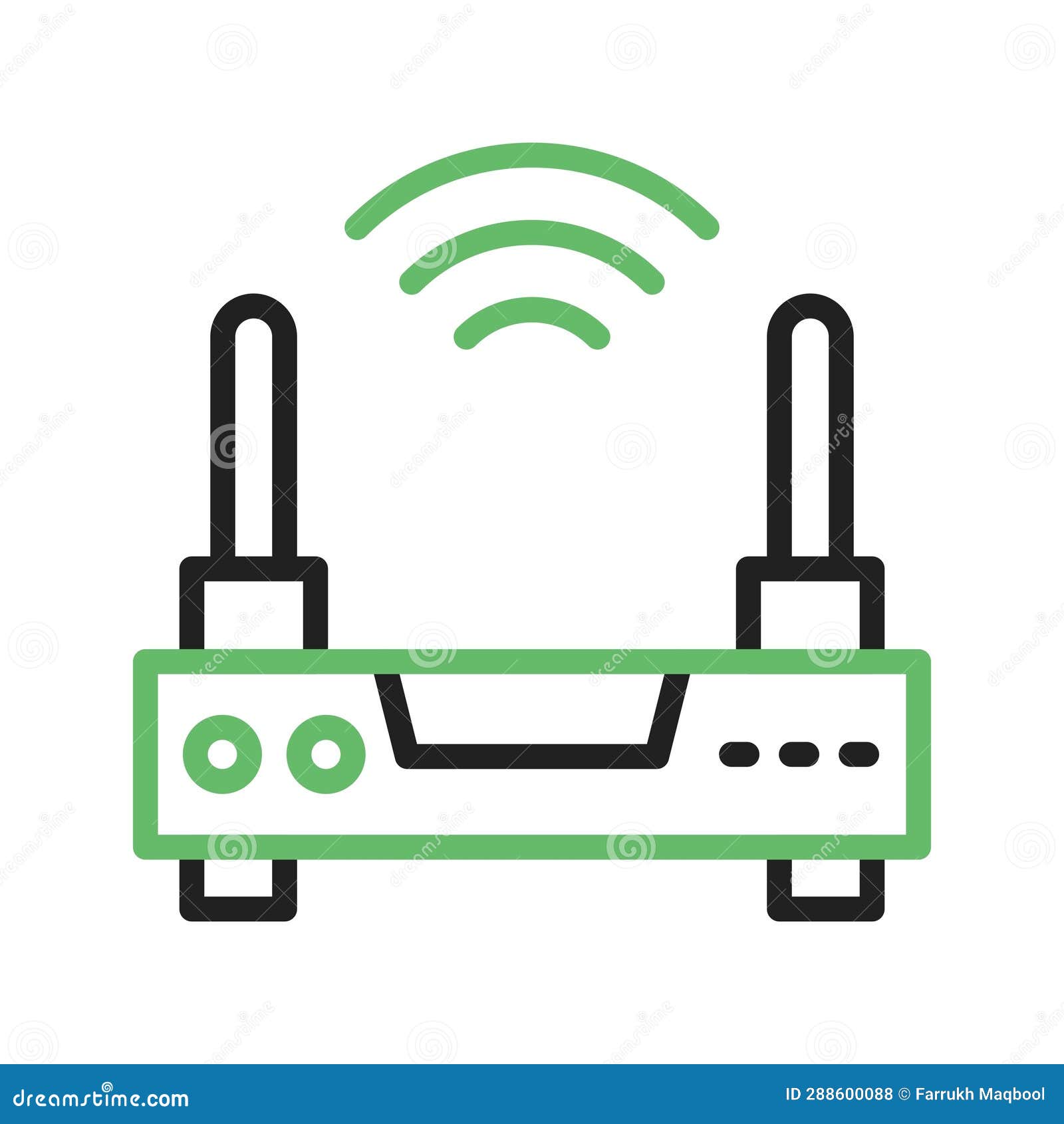 Router Device Icon Image. stock illustration. Illustration of icon ...