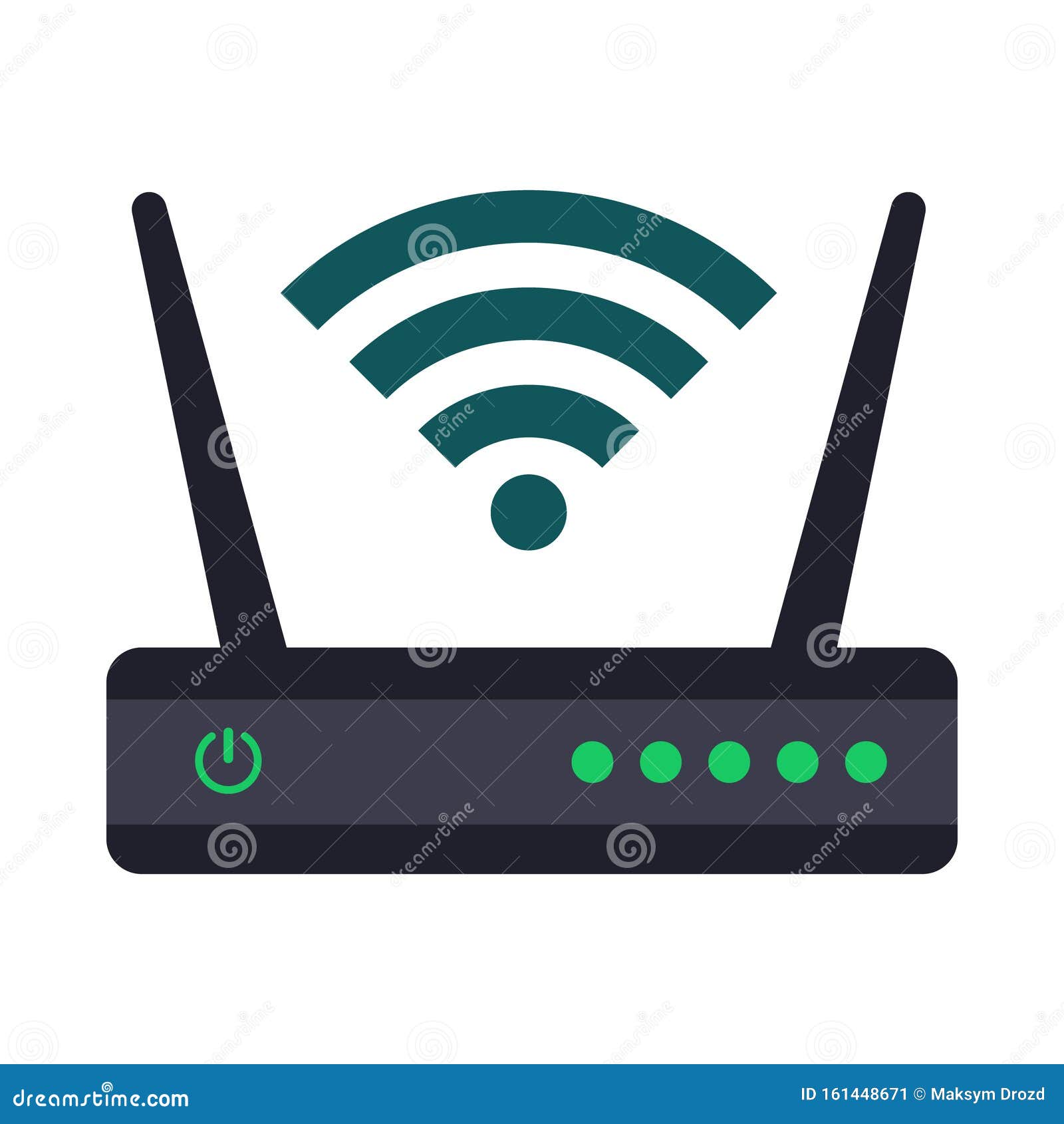 Router Flat Icon. Router Icon. Wi-Fi Router. Web Site Page and Mobile ... Router Flat Icon. Router Icon. Wi-Fi Router. Web Site Page and Mobile ...