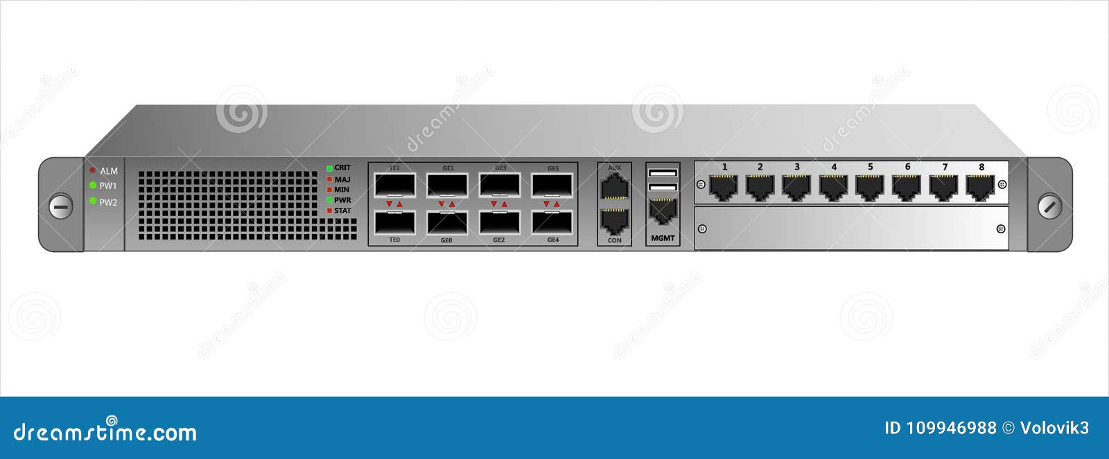 Router IP Traffic for Mounting with a 19 Inch Rack. Designed for ...