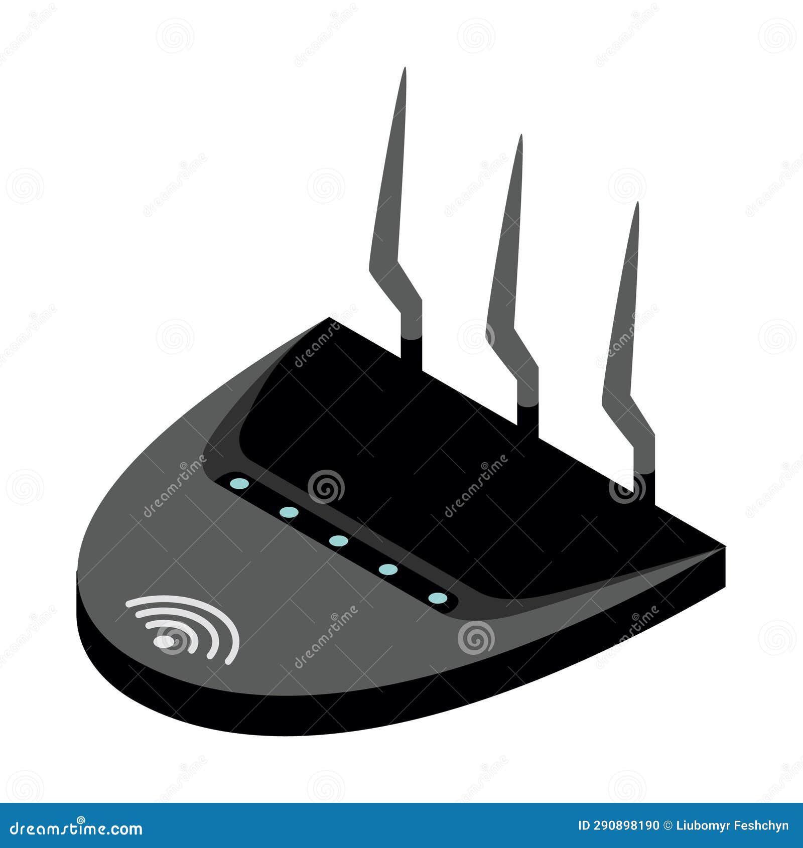 Router Isometric Icon. Vector Wifi Router, Internet Modem for Web ... Router Isometric Icon. Vector Wifi Router, Internet Modem for Web ...