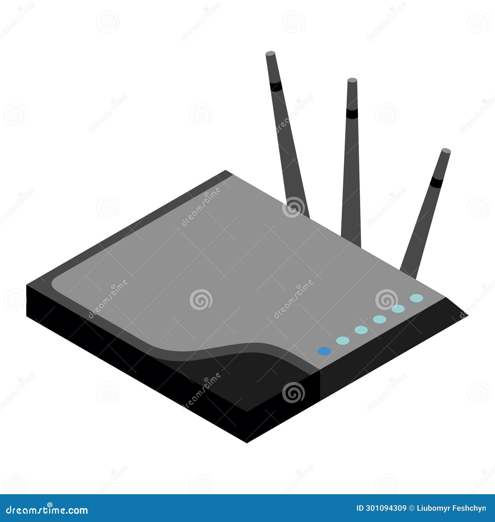 Router Isometric Icon. Vector Wifi Router, Internet Modem for Web ... Router Isometric Icon. Vector Wifi Router, Internet Modem for Web ...