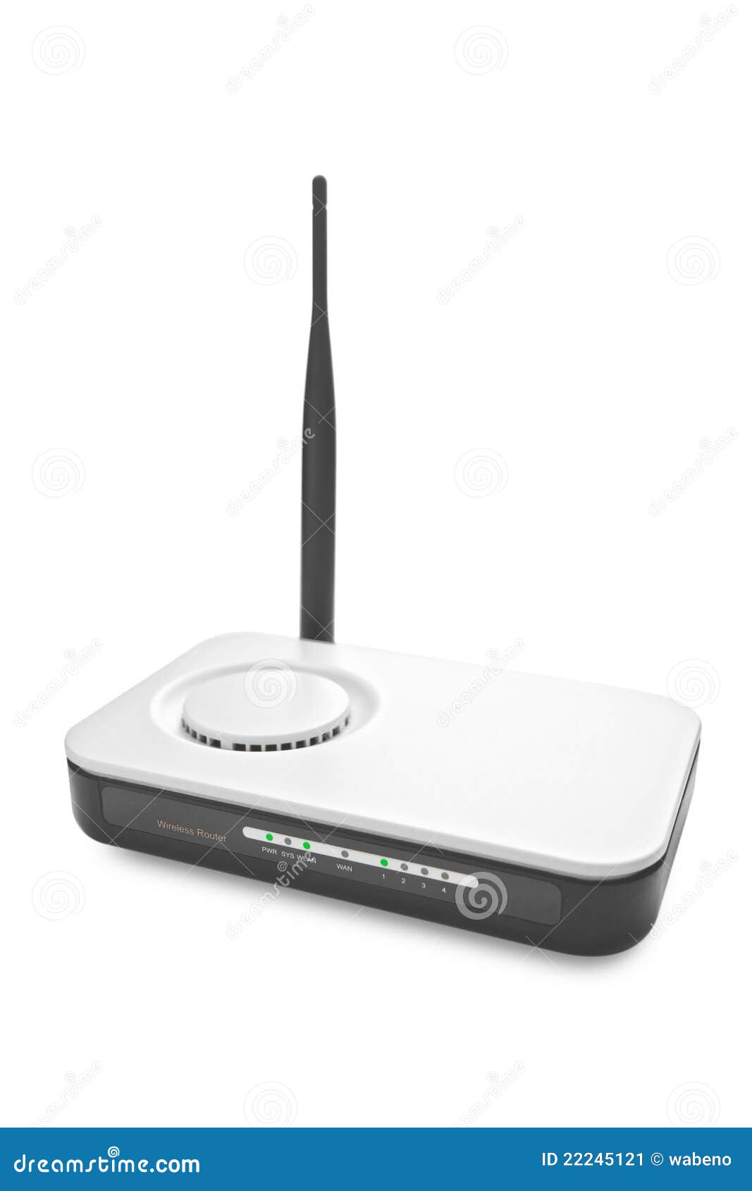 Router senza fili immagine stock. Immagine di router - 22245121