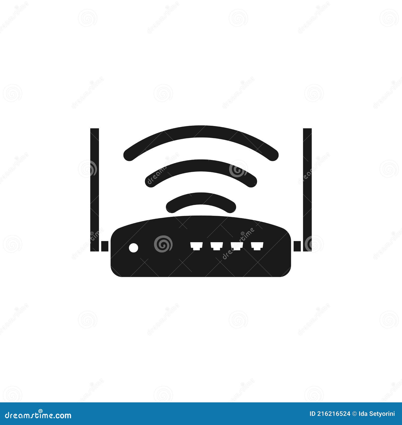 Router-Symbol vektor abbildung. Illustration von daten - 216216524
