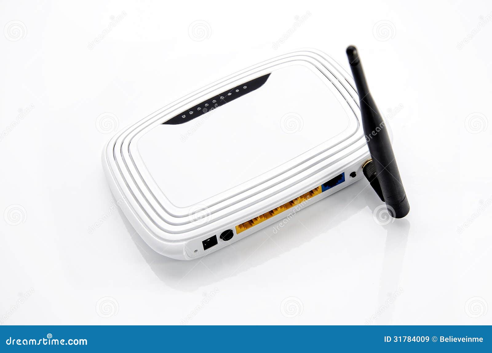 Router stock image. Image of computers, wireless, plastic - 31784009